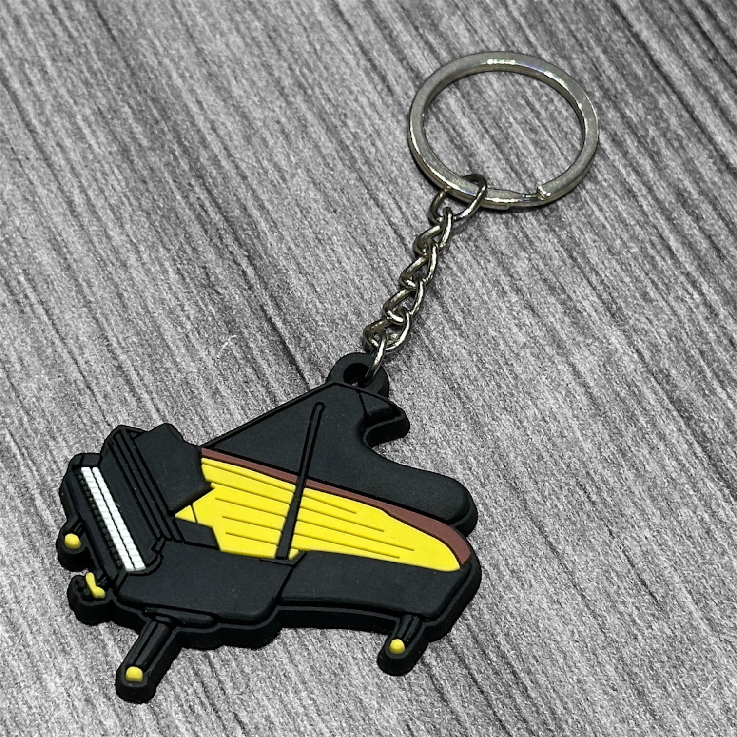 Rubber Musical Instrument Keychain: Piano – Prince Music Company
